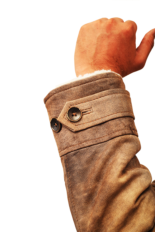 Bane's Shearling Coat from The Dark Knight Rises - Brown Leather Trench ...