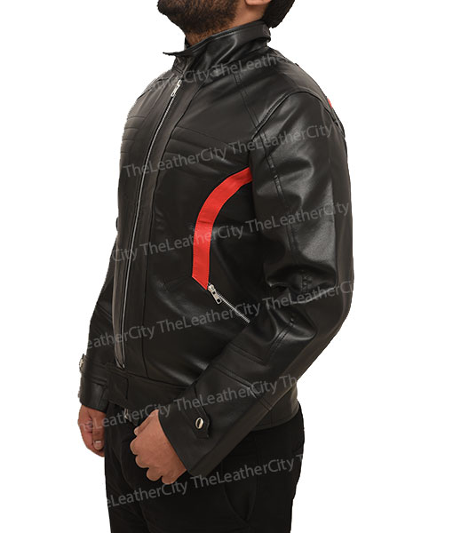 OverWatch's Soldier 76 Jacket with 100% Real Leather - TheLeatherCity
