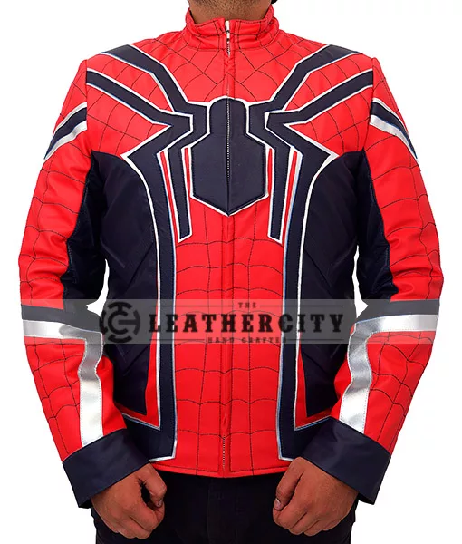 Spiderman Avengers: Infinity War Tom Holland Leather Jacket ...