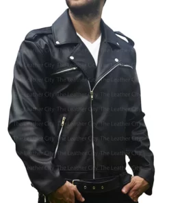 Judgment's Takayuki Yagami Black Leather Jacket