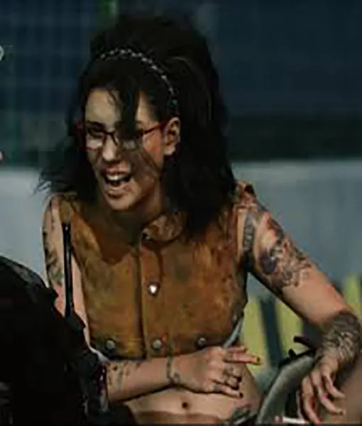 Devil May Cry 5 Nico Goldstein Suede Leather Jacket | TLC