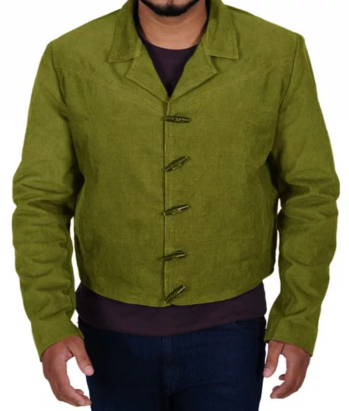 Django Unchained Django (Jaime Foxx) Green Jacket | TLC