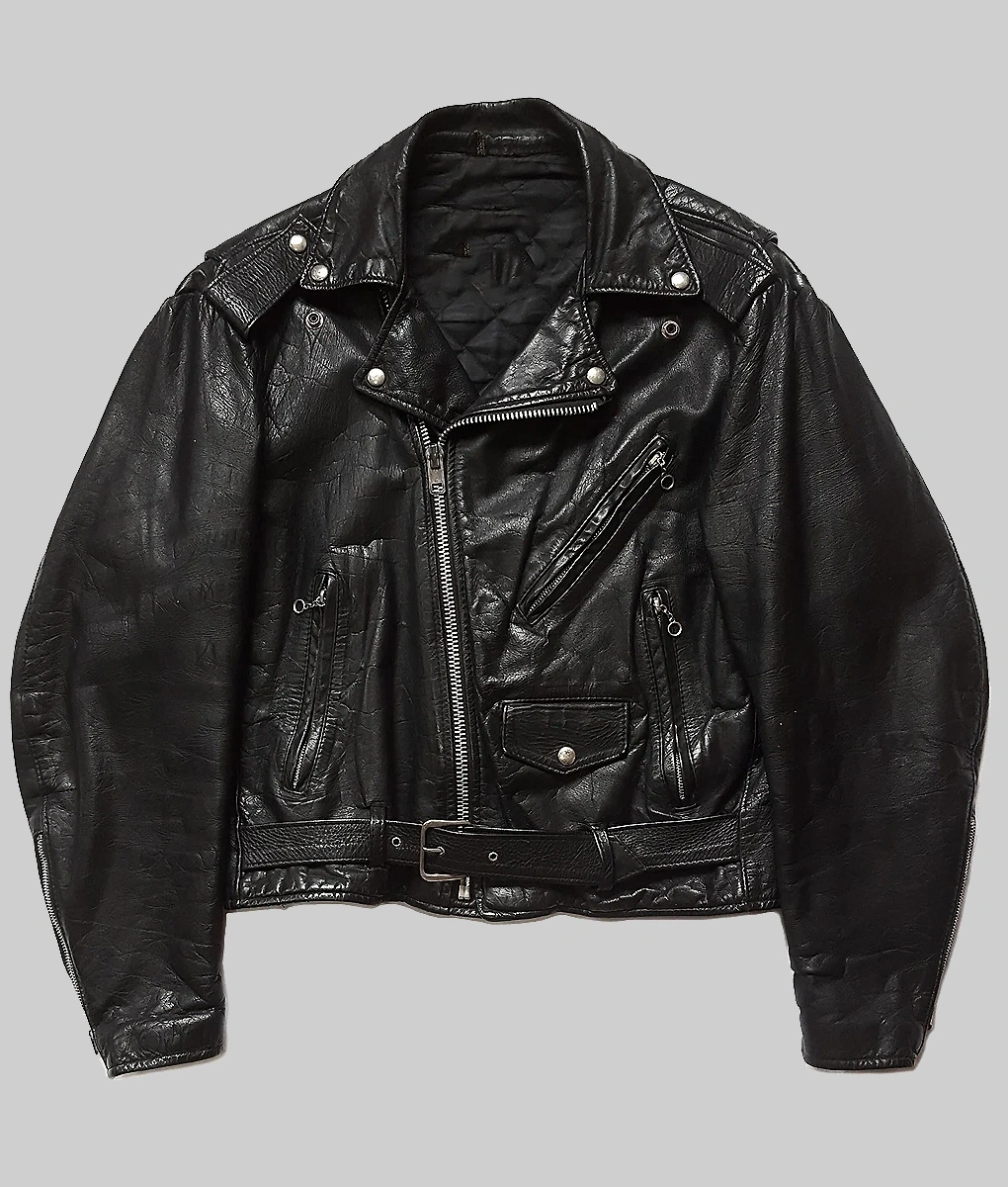 Brandon Flowers Black Leather Jacket | TheLeatherCity