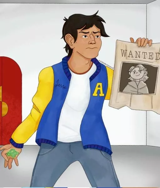 Infinity Train Jesse (Robbie Daymond) Letterman Jacket | TLC