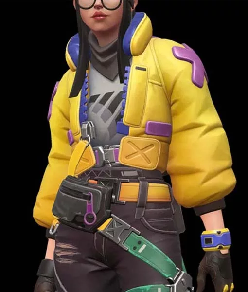 Valorant Killjoy Bomber Cropped Jacket | TLC