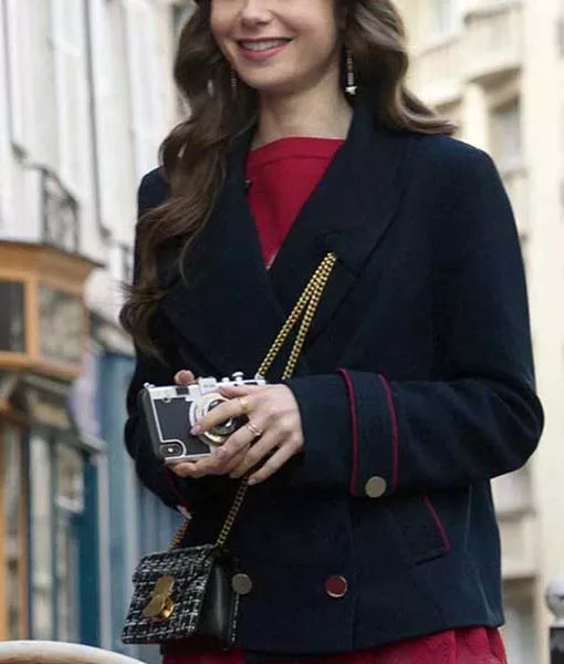 Emily In Paris Emily Cooper (Lily Collins) Peacoat | TLC