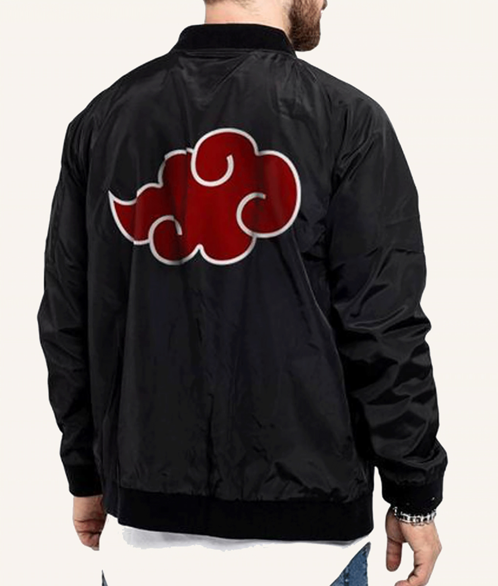 Naruto Manga Series | Akatsuki Itachi Bomber Jacket