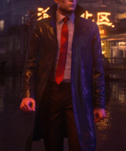 Hitman 3 Agent 47 (David Bateson) Leather Trench Coat | TLC