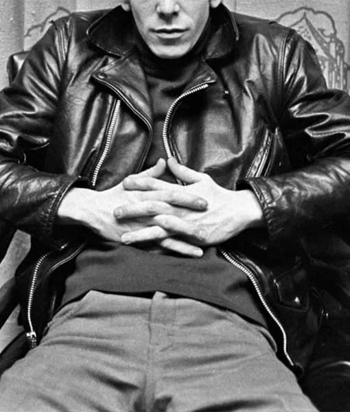 Lou Reed American Musician Leather Biker Jacket | TLC