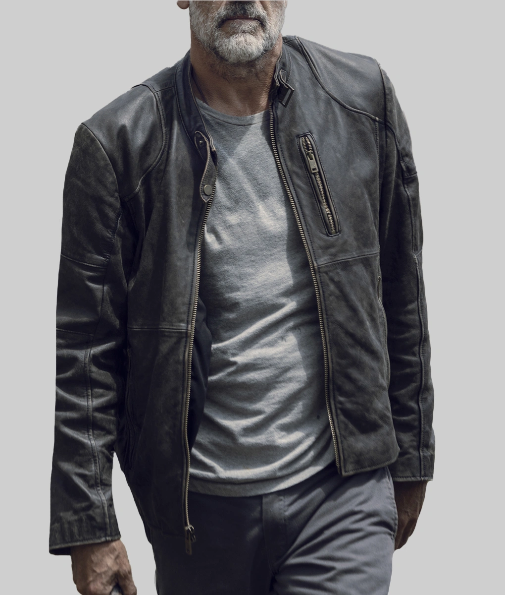 The Walking Dead S09 Negan (Jeffrey Dean Morgan) Jacket | TLC