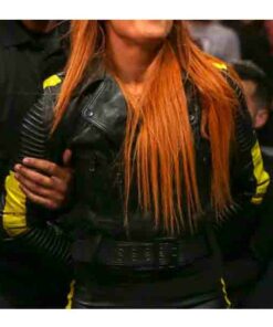 WWE Wrestler Becky Lynch Leather Jacket | TLC