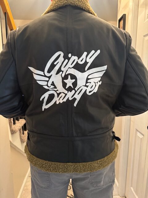Gipsy Danger Pacific Rim Ranger Black Leather Jacket | TLC