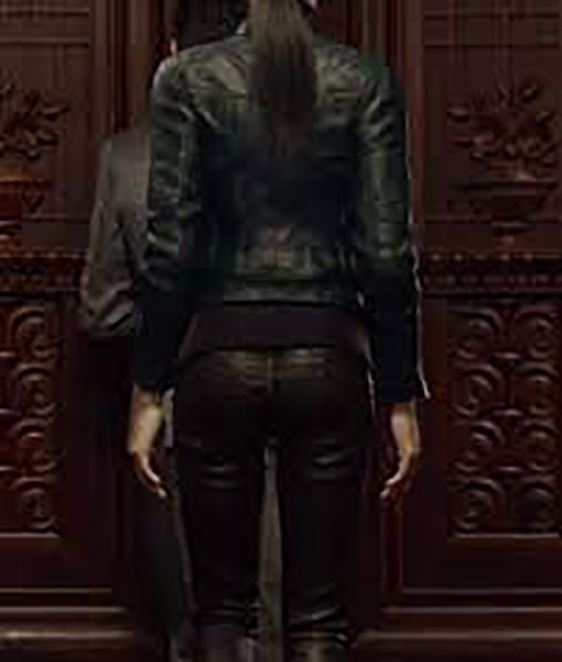 Resident Evil Infinite Darkness Shen May (Jona Xiao) Leather Jacket | TLC