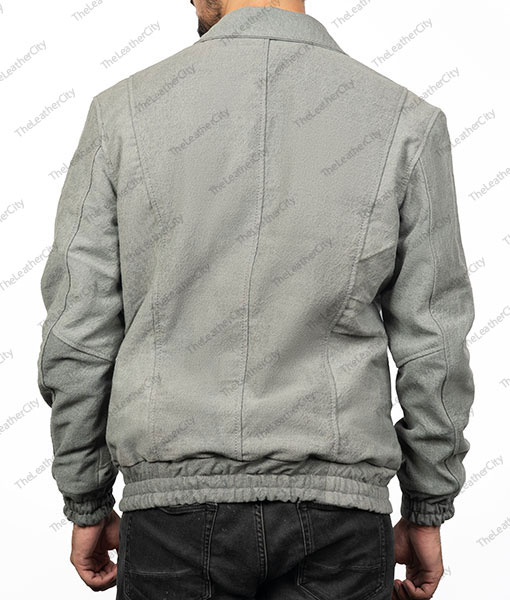 The Gray Man Jacket - Sierra Six (Ryan Gosling) Grey Cotton Jacket | TLC
