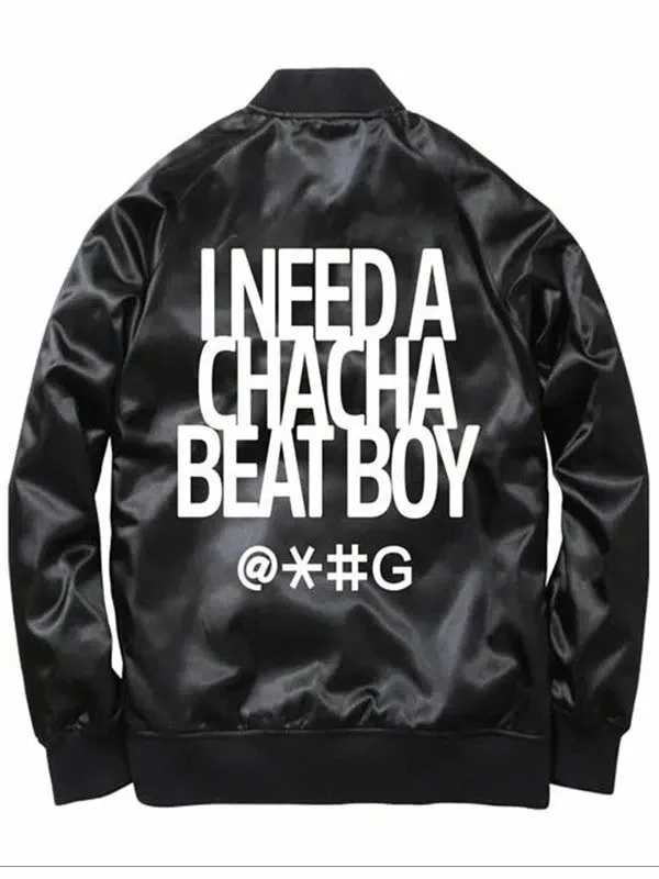 Beat Boy Cha Cha Black Bomber Jacket | TLC