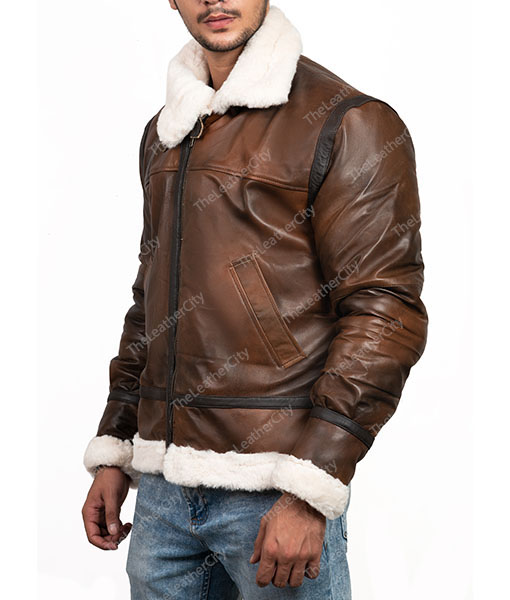 Power Book III Lou-Lou (Malcolm M. Mays) Shearling Jacket | TLC