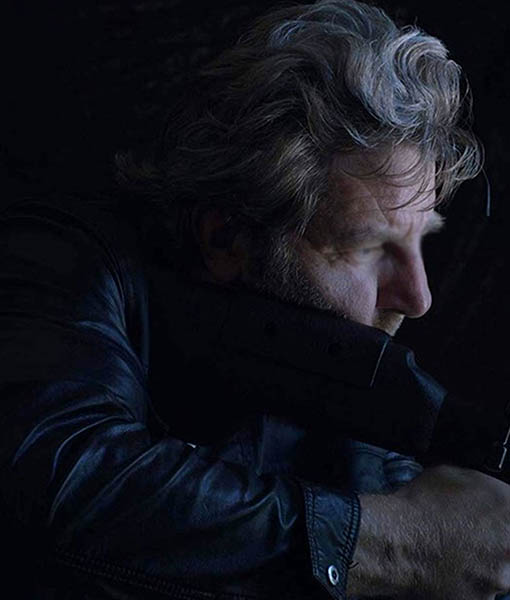 Max Bishop Chris Charais Black Leather Jacket | TLC