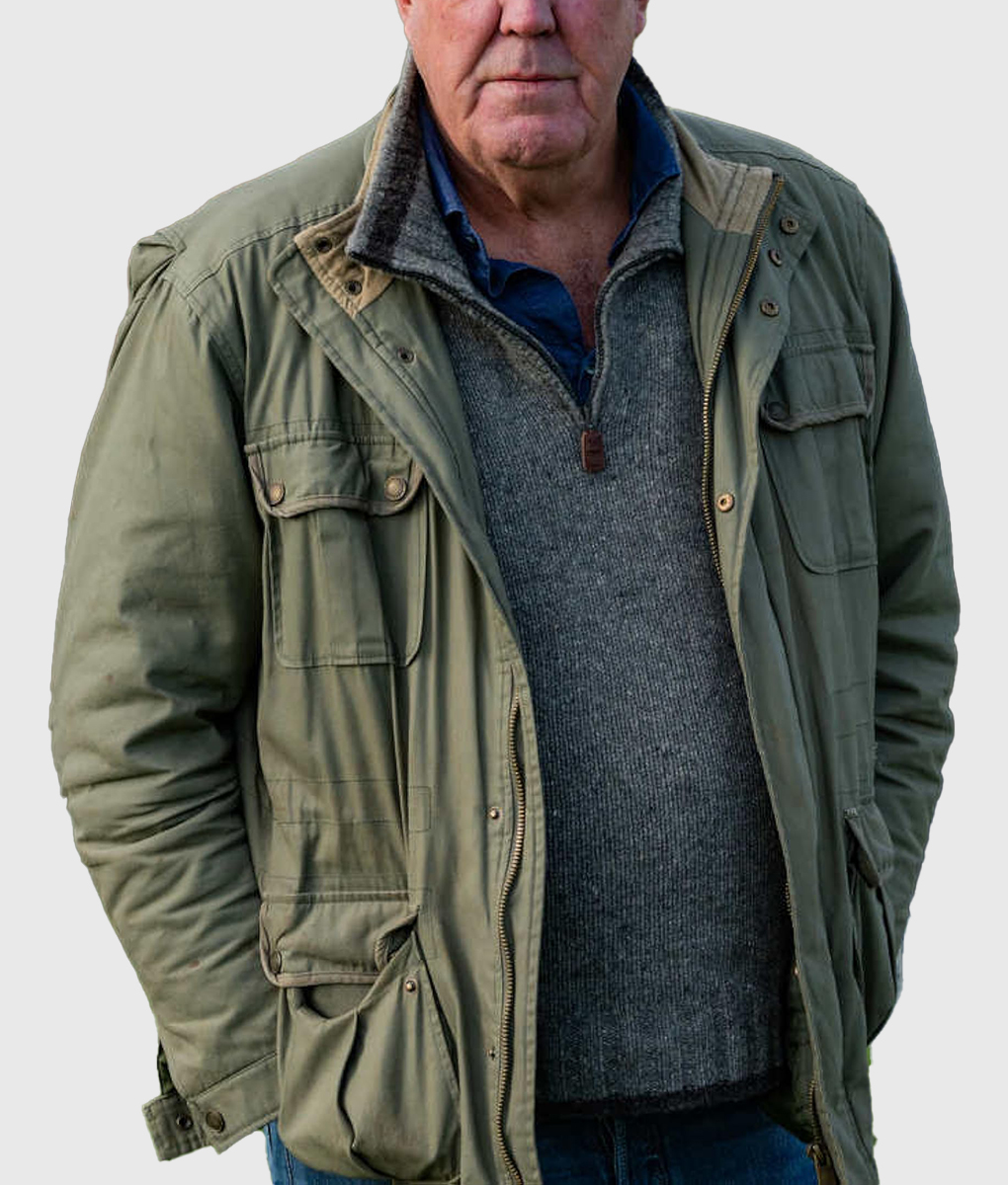 Jeremy Clarkson Clarkson’s Farm Green Jacket | TLC