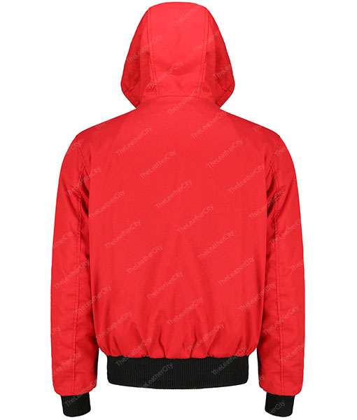 Yellowstone Season 4 Jimmy 6666 Hooded Red Cotton Jacket | TLC