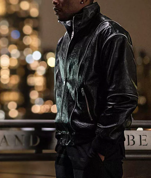Power Book II Ghost Cane Tejada (Woody McClain) Leather Jacket | TLC