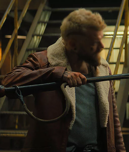 Samaritan 2022 Cyrus (Pilou Asbæk) Leather Jacket | TLC