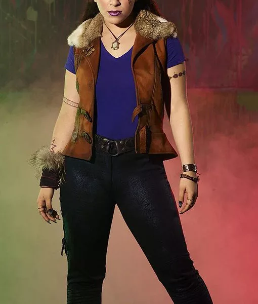 Zombies 3 Wynter (Ariel Martin) Brown Vest | TLC