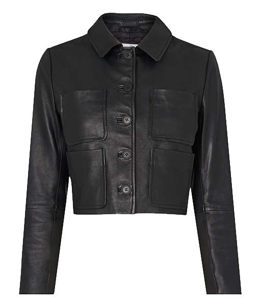 Wednesday 2022 Wednesday Addams (Jenna Ortega) Cropped Jacket | TLC