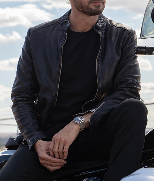 The Cleaning Lady Arman (Adan Canto) Leather Jacket | TLC