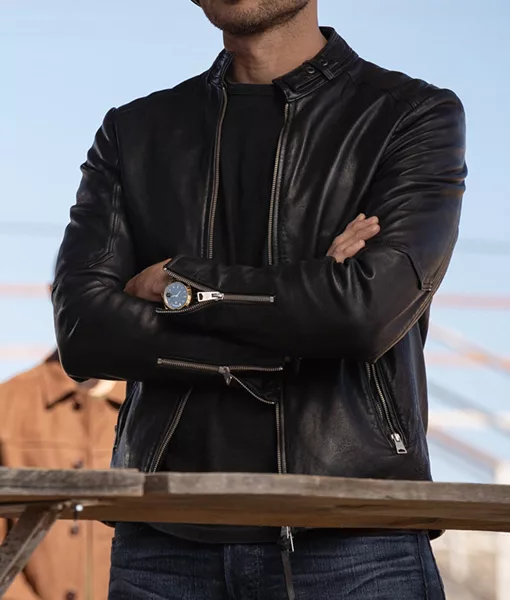 The Cleaning Lady Arman (Adan Canto) Leather Jacket | TLC