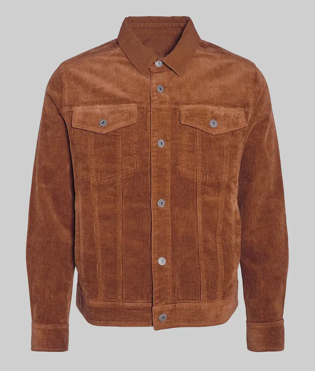 Tulsa King Armand (Max Casella) Corduroy Brown Jacket | TLC