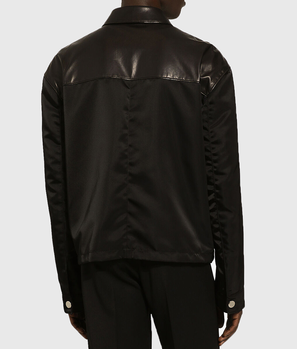 Bad Boys Ride or Die Premiere Marcus Burnett Black Leather Jacket | TLC UK