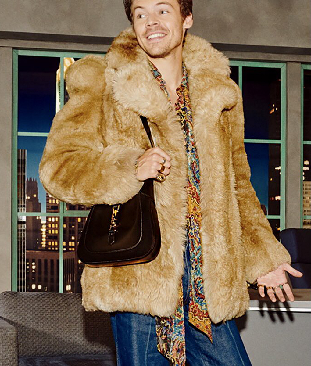 The Beloved Show Harry Style Faux Fur Coat | TLC