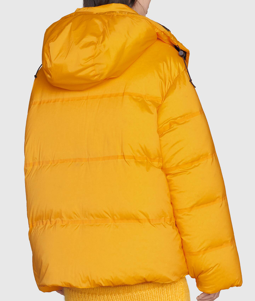 Pain Killers Key Glock Yellow Puffer Jacket - TLC