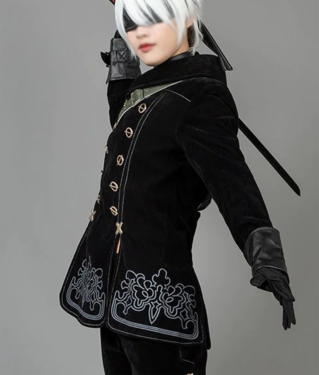 NieR Automata 9S Natsuki Hanae Cosplay Coat - The Leather City