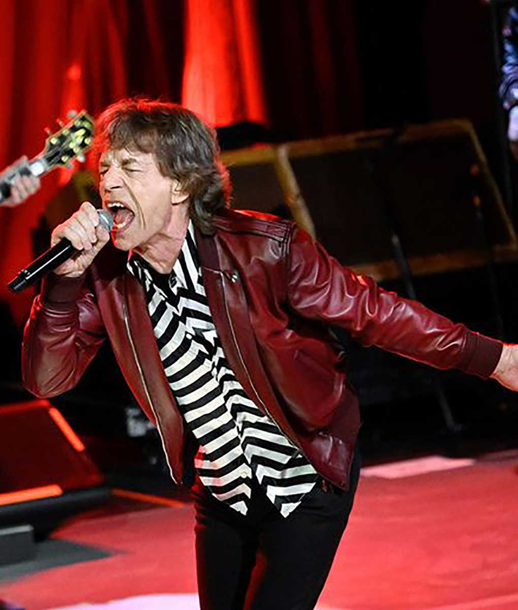 Rolling Stones Mick Jagger Leather Jacket | The Leather City