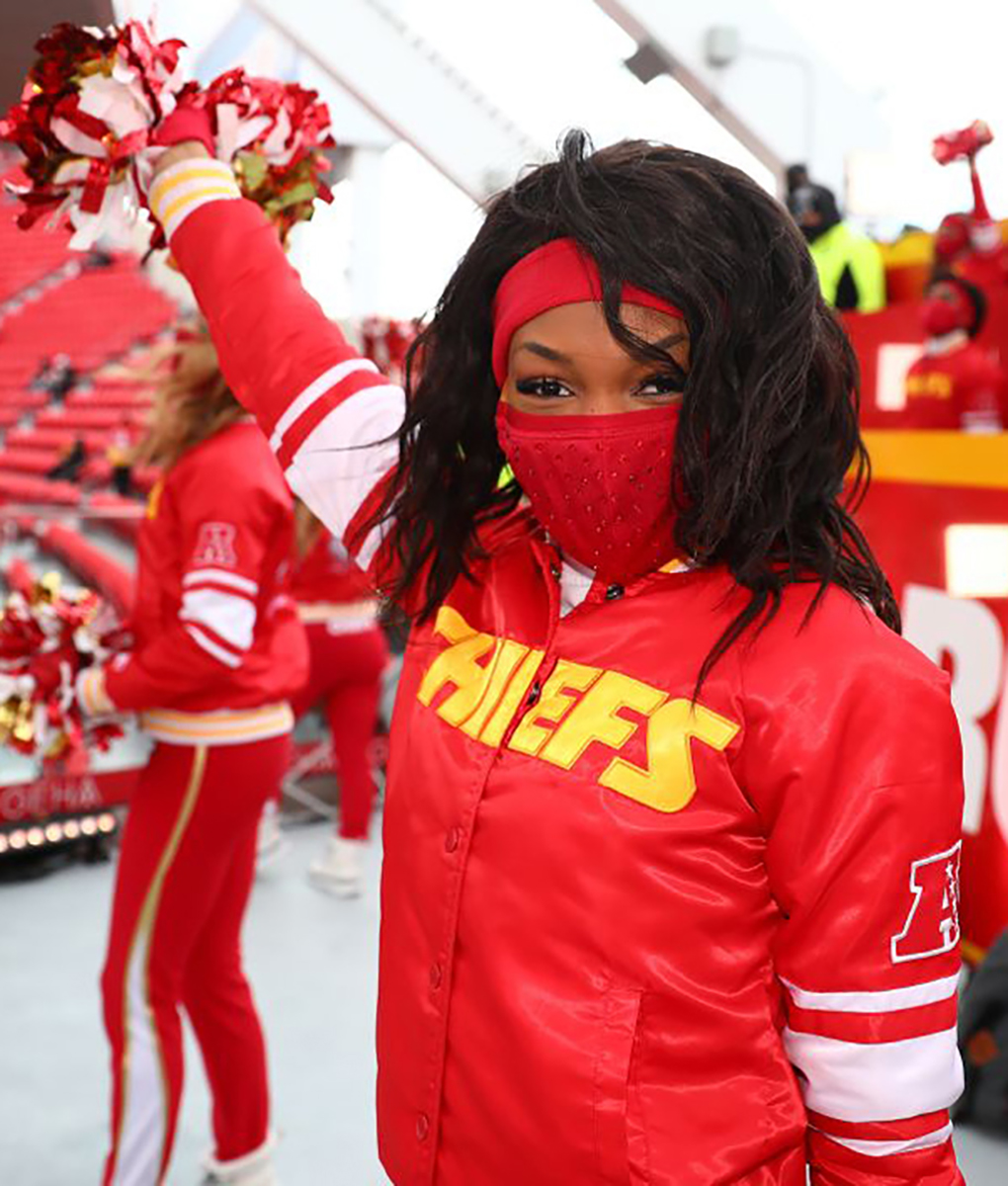 Cheerleaders Red Varsity Jacket | The Leather City