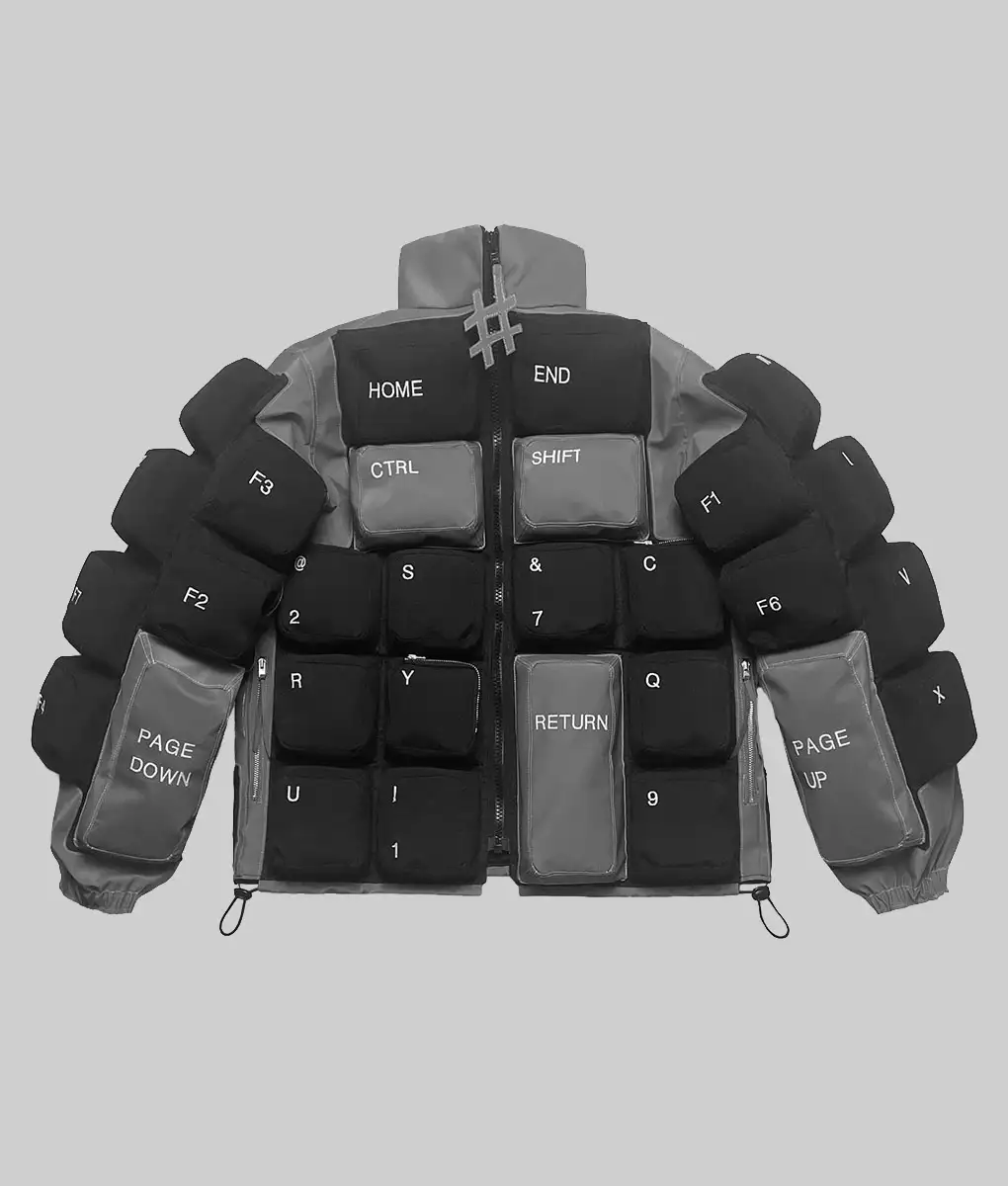 Christine Quinn Black Keyboard Jacket | The Leather City