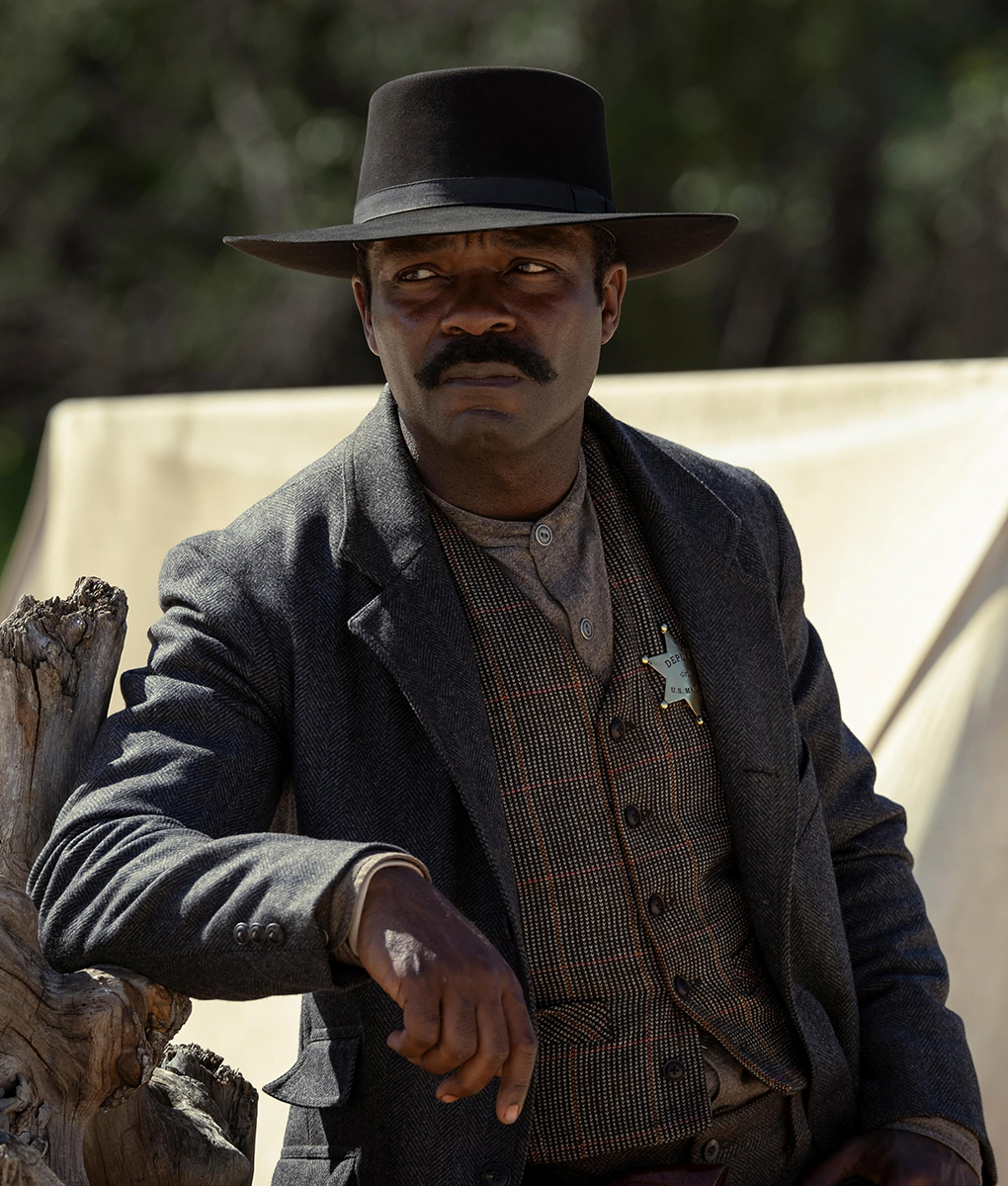 Lawmen Bass Reeves Grey Blazer | David Oyelowo Blazer