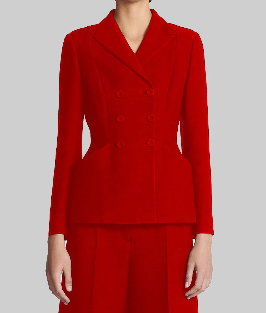 Melania Trump's Republican National Convention (RNC) Red Suit Blazer ...