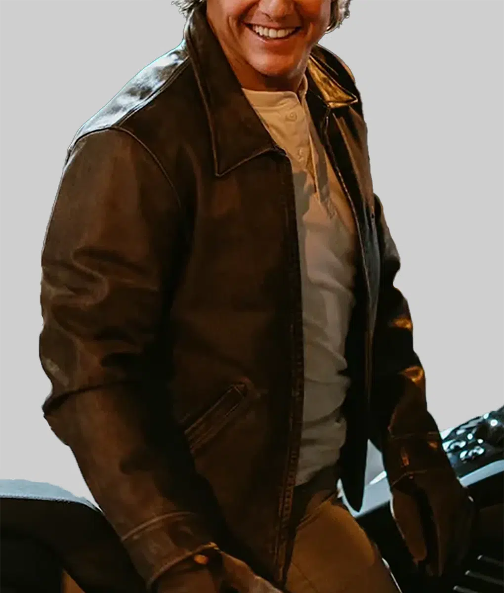 Olympics 2024 Tom Cruise Leather Jacket - TLC UK