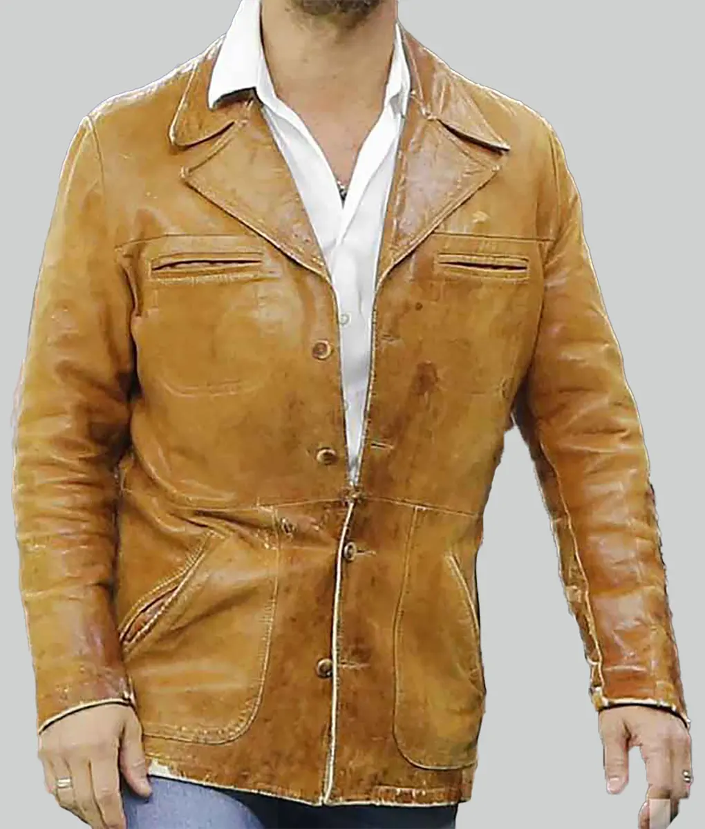 Matthew McConaughey Brown Leather Jacket | TLC UK