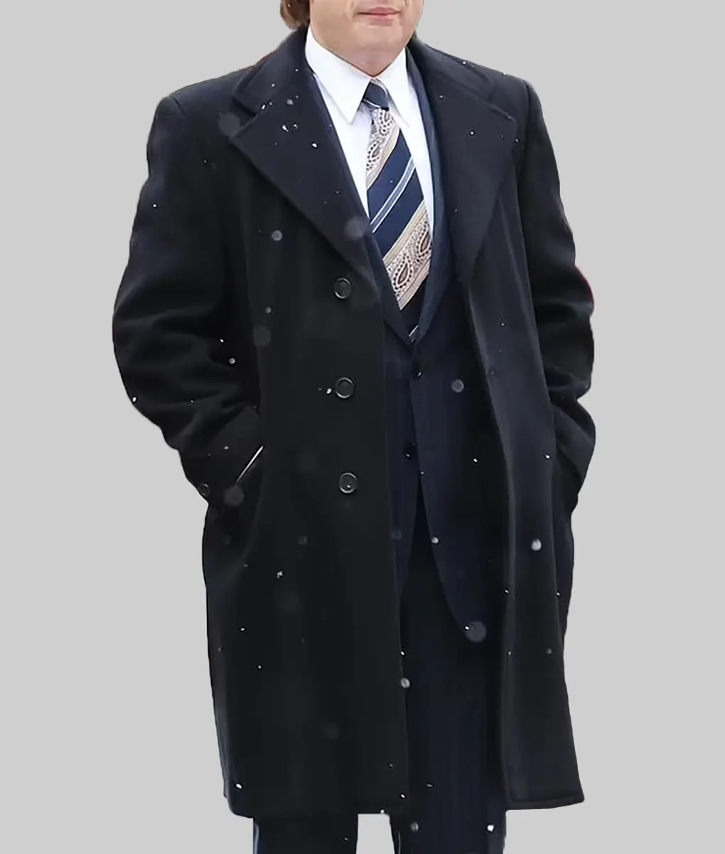 The Apprentice Sebastian Stan (Donald Trump) Wool Trench Coat | TLC UK