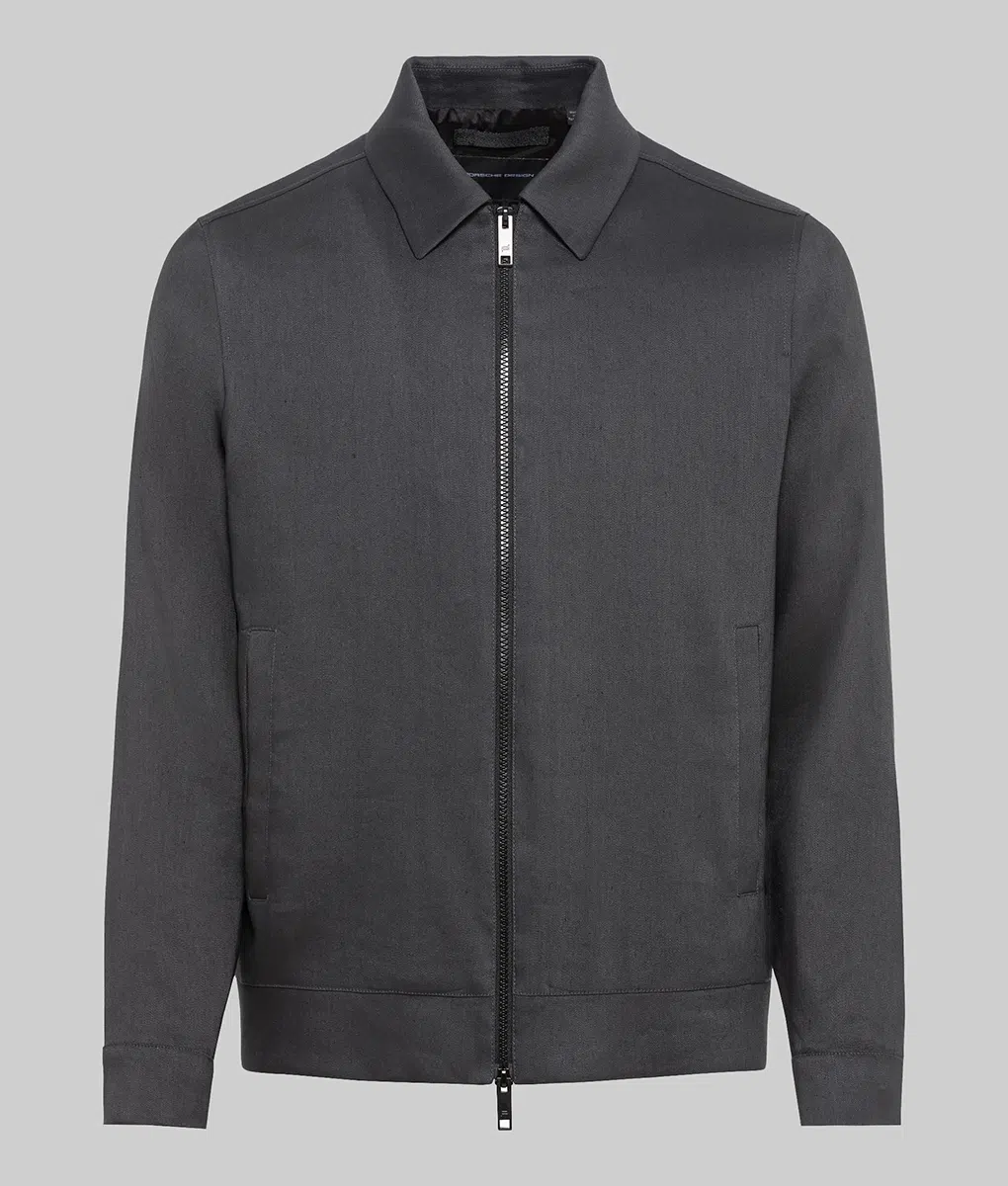 Cellar Door Scott Speedman Grey Cotton Jacket | The Leather City
