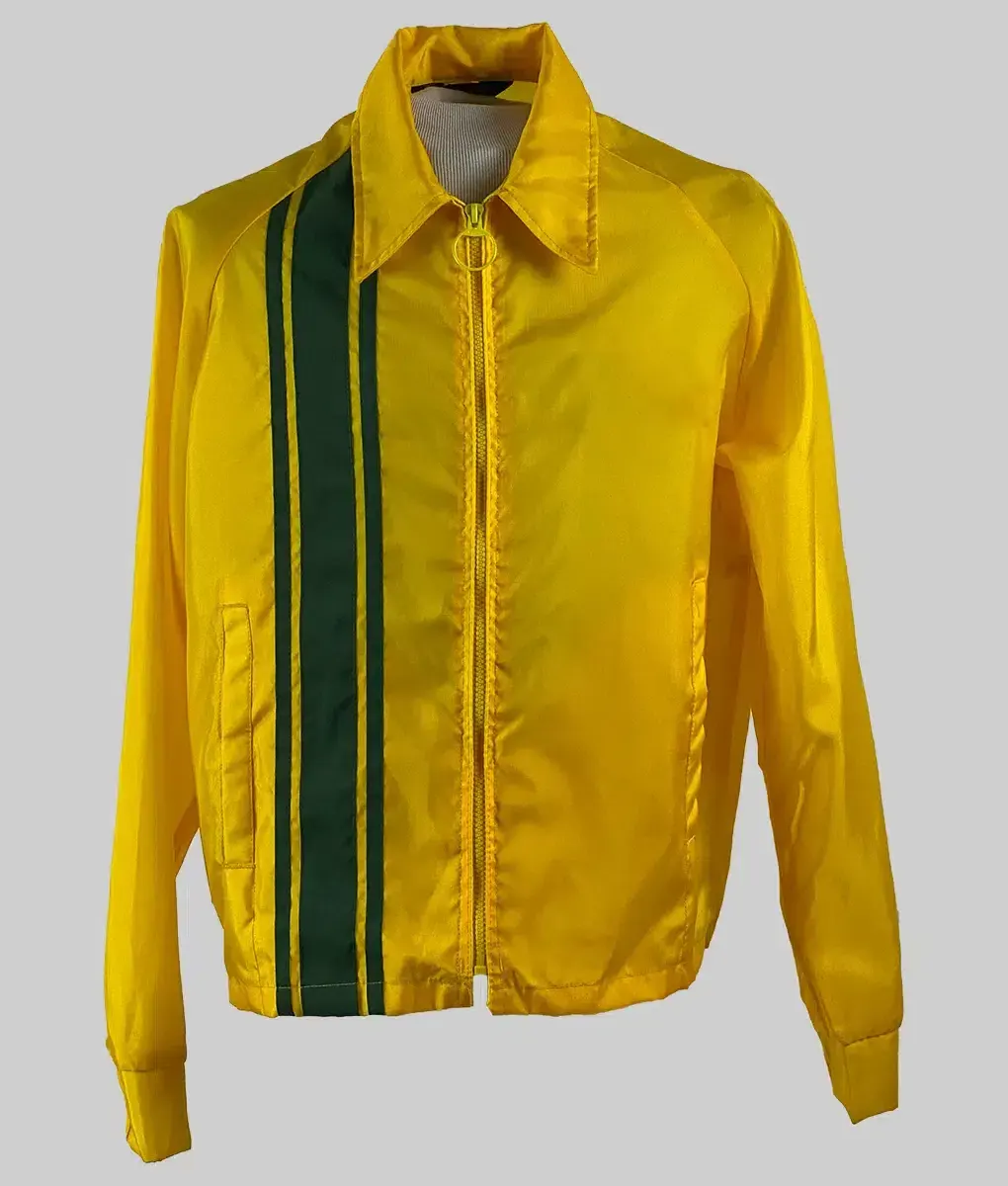 Nick Jonas Yellow Nylon Jacket | TLC UK