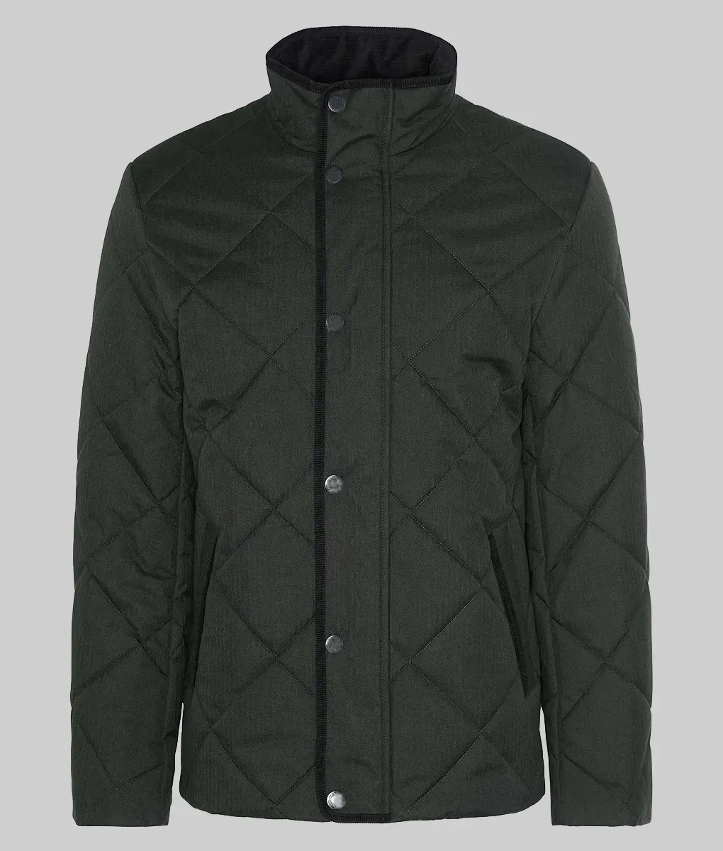Tom Hardy Green Quilted Jacket | TLC UK