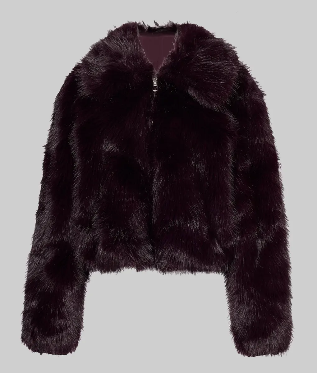 Championship Game Erin Andrews Fur Jacket | The Leather City