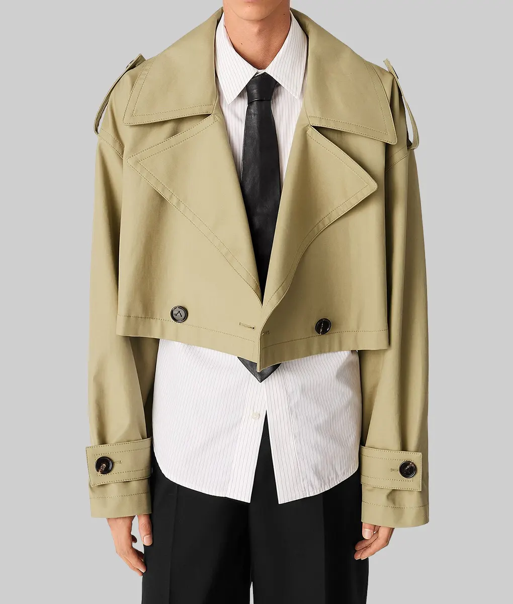 Justin Bieber Beige Cotton Jacket | The Leather City