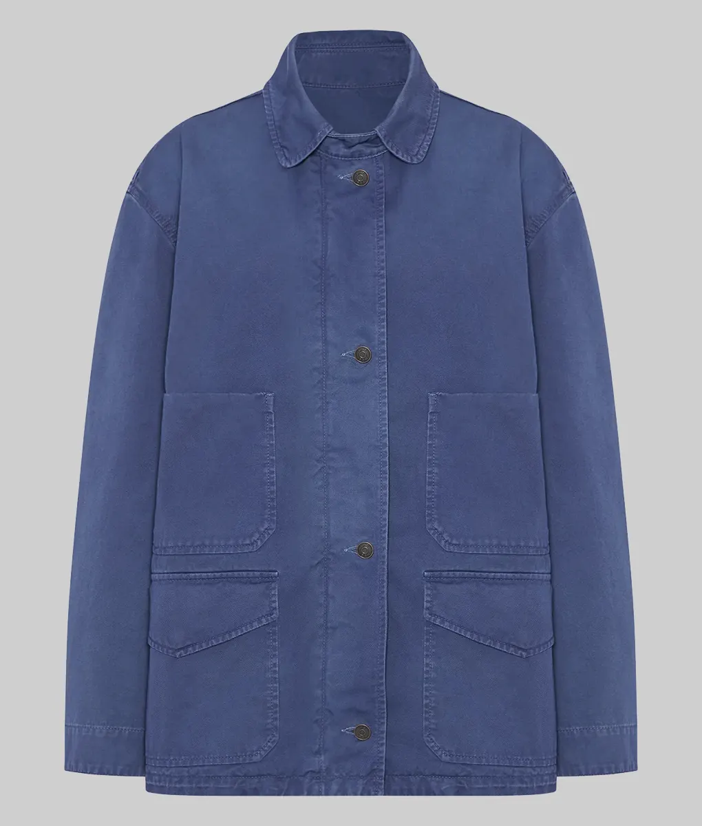 Harry Styles Blue Cotton Jacket | TLC UK