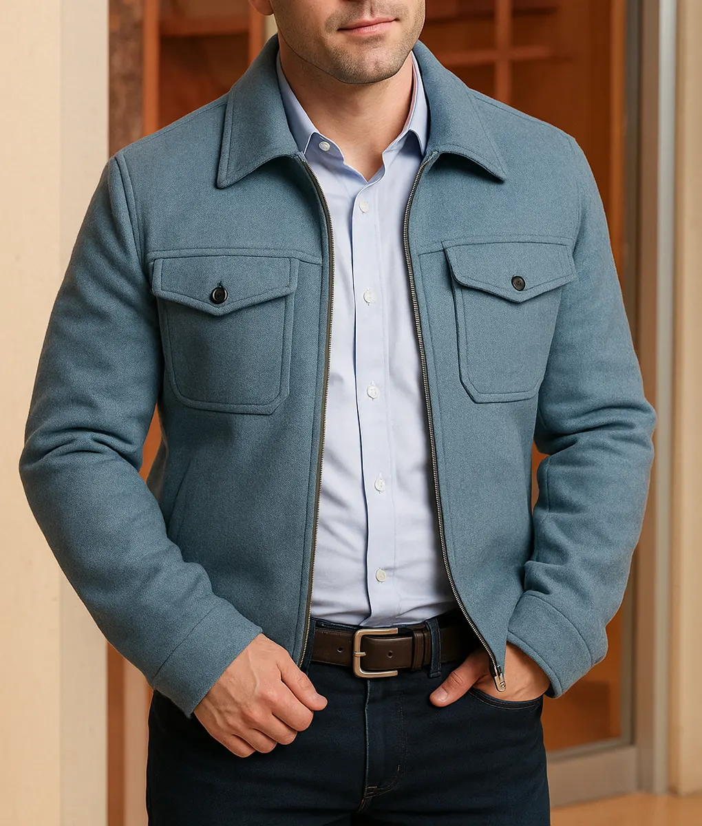 Found Season 2 Brett Dalton (Mark Trent) Blue Jacket | TLC UK