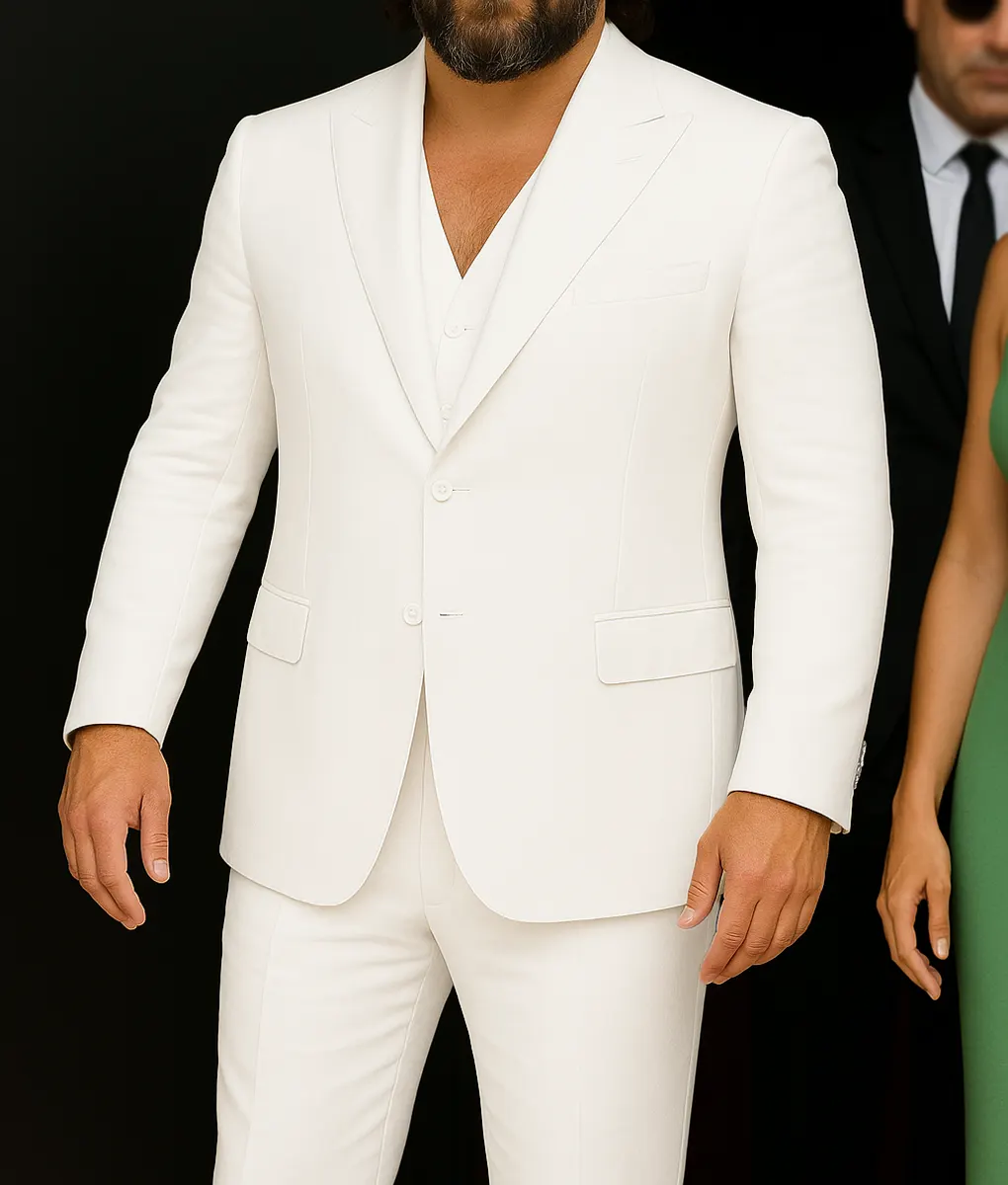Cannes Film Festival Jason Momoa White Suit | TLC UK